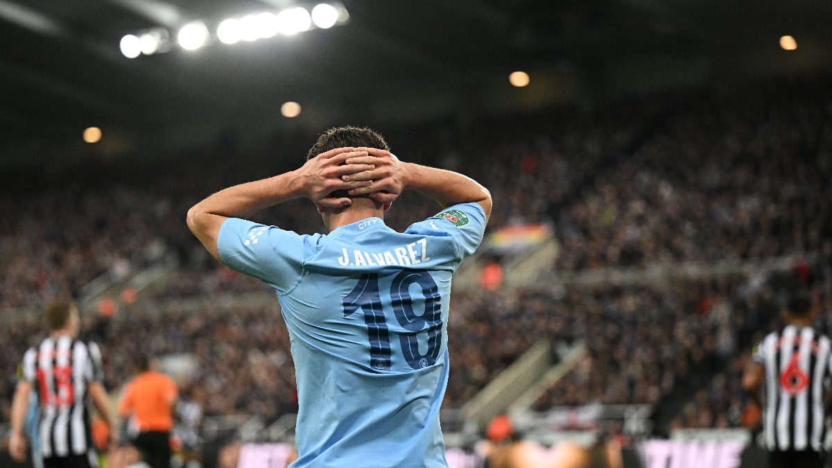 Manchester City Suffer Shock Defeat To Newscastle, Crash Out Of League ...
