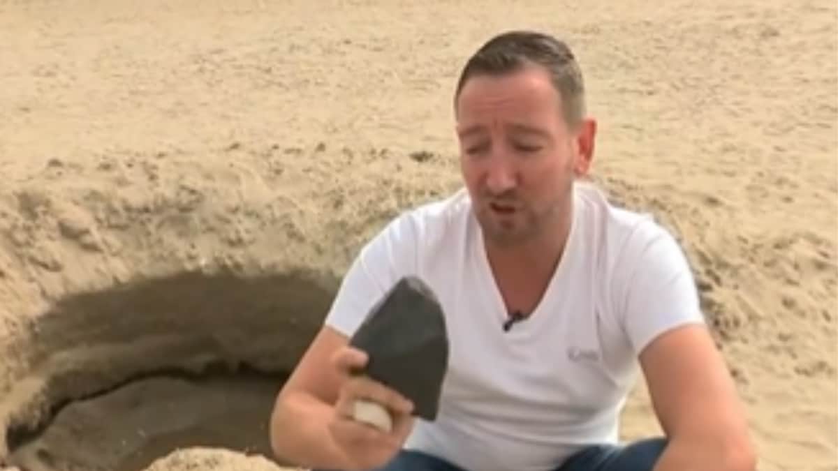 'Meteorite Crater' On Dublin Beach Turns Out To Be A Hole Dug By Two ...