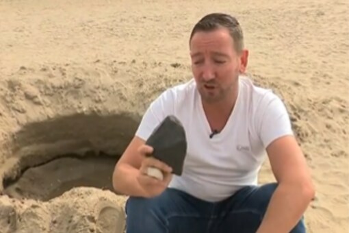 'Meteorite Crater' On Dublin Beach Turns Out To Be A Hole Dug By Two Boys - News18