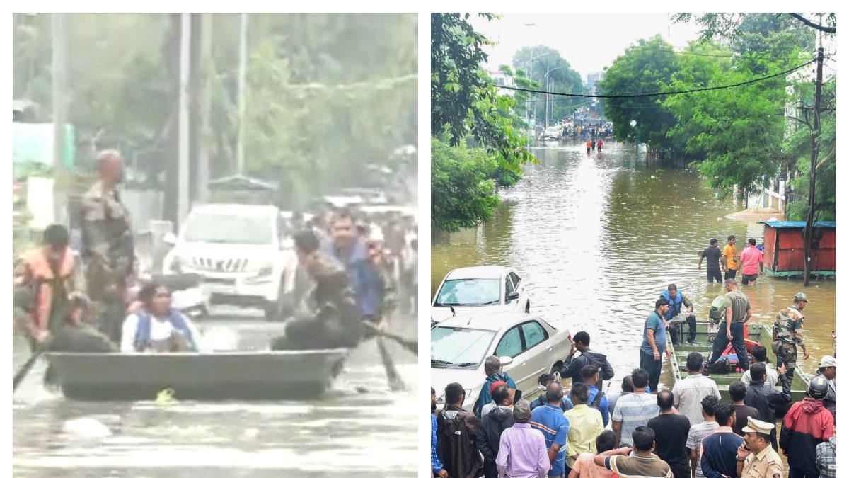 Nagpur Rains: Several Vehicles Damaged Amid Flood-like Situation, Army Engaged in Rescue Ops ...