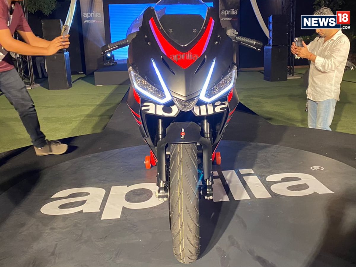 Aprilia RS 457 in Pics: See Design, Features, and More in Detail