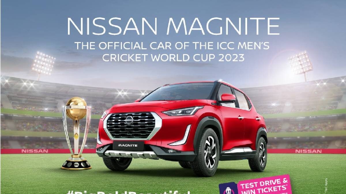 Nissan Magnite KURO Special Edition Unveiled For ICC Men’s Cricket ...
