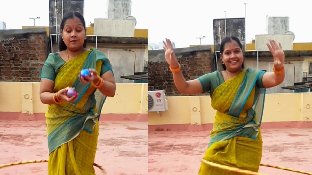 Watch: Woman's Seamless Fusion Of Dancing, Juggling And Hula Hooping Leaves Internet Spellbound ...