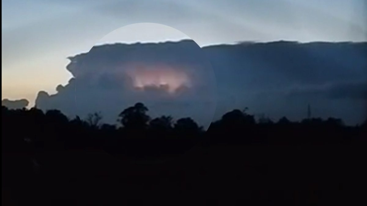 Is It A UFO? Weather Phenomenon Causes Repeated Lightning In Sky; Watch ...