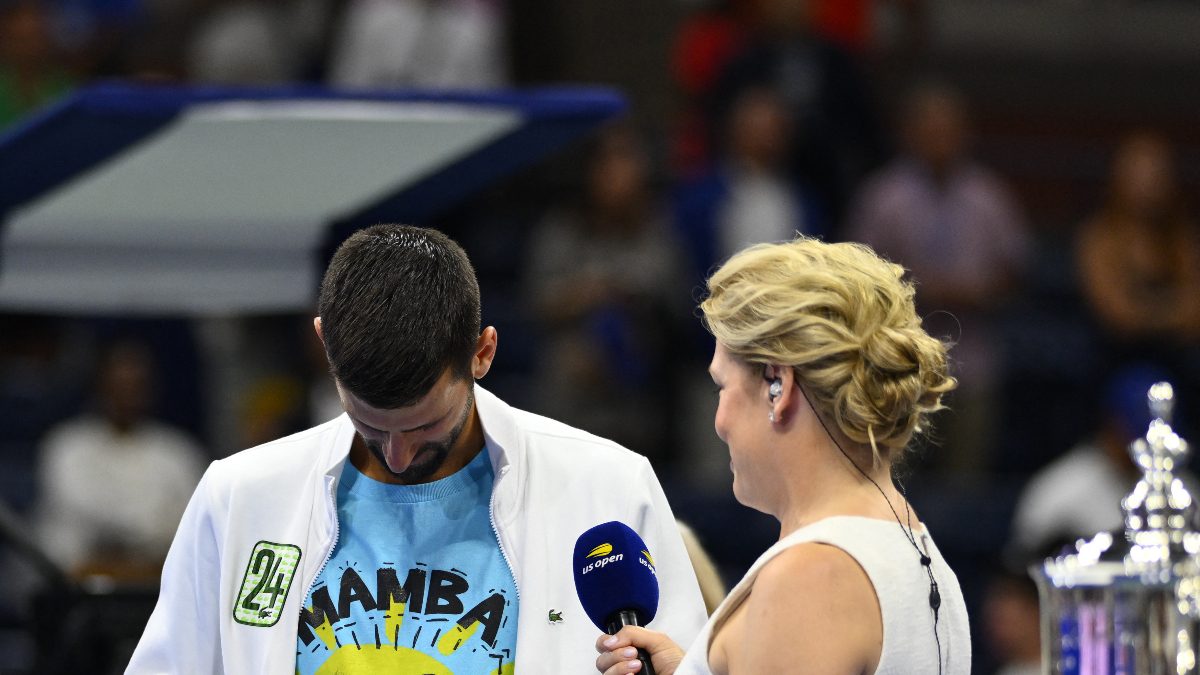 Novak Djokovic Honours NBA Legend Kobe Bryant After Historic US Open ...