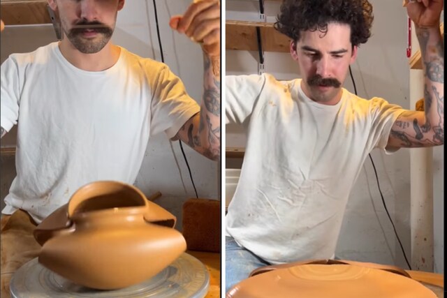 Satisfying Or Odd? This Pottery Video Is Making Internet Confused - News18