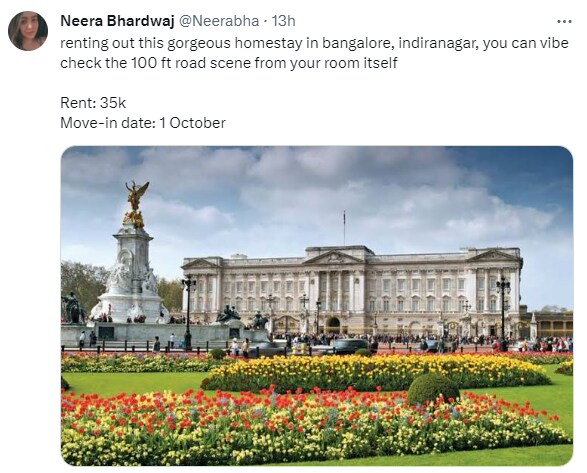 'Renting My 2 BHK in Indiranagar' is Now a Meme Trend After Bengaluru ...