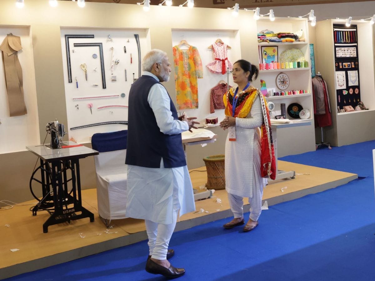 PM's 73rd Birthday: Modi Celebrates His Big Day With Artisans, Takes A ...