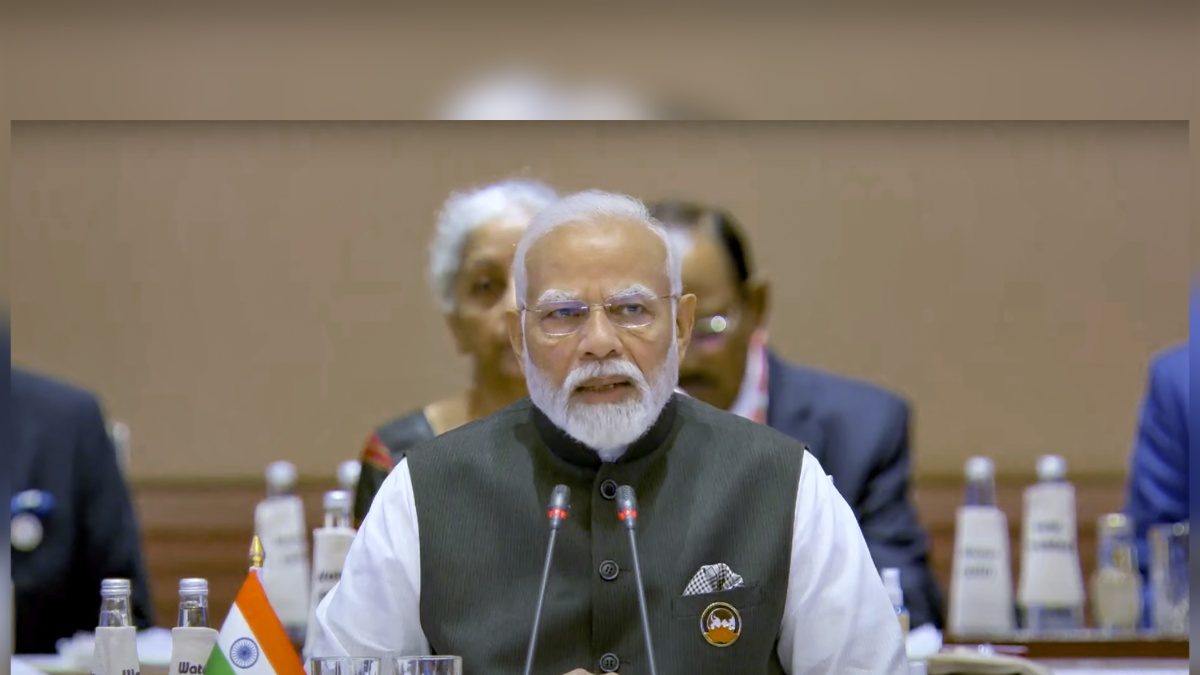 Bharat Not India As Country Name In PM Modi s Placard At G20 Summit
