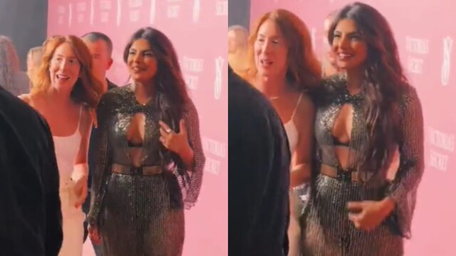 Priyanka Chopra Looks Smoking Hot In a Sexy See-Through Dress, Flaunts ...