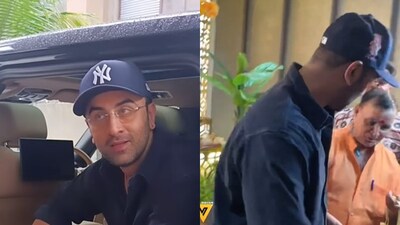 Ranbir Kapoor Debuts New Look, Steps Out Wearing Customised Cap With ...