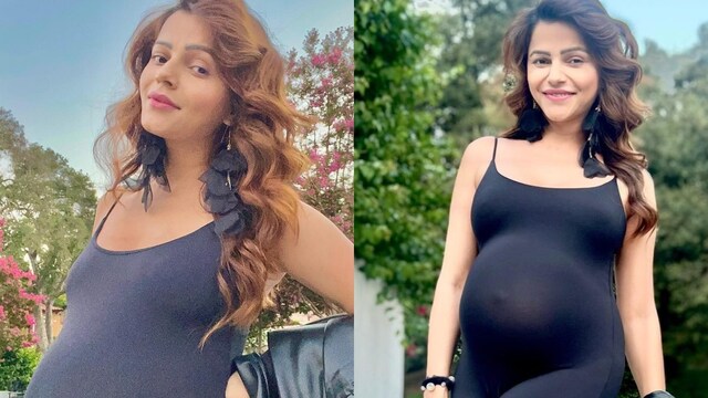 Rubina Dilaik Flaunts Baby Bump After Confirming Pregnancy With Abhinav Shukla; See Viral Pics ...