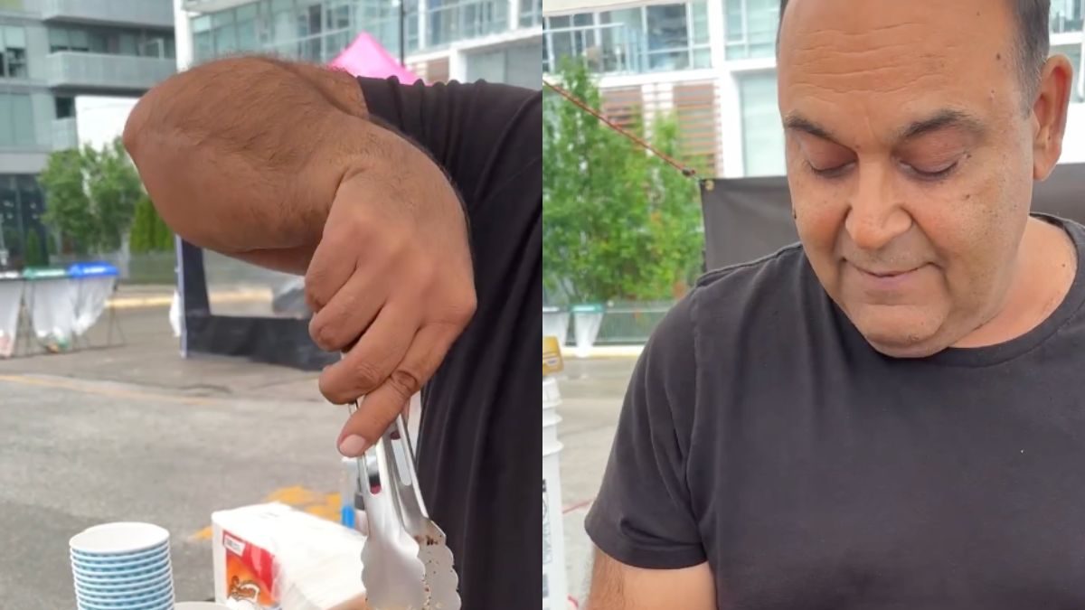 Smashed Samosa Burger Leaves Internet Baffled, Toronto Man's 'Invention ...