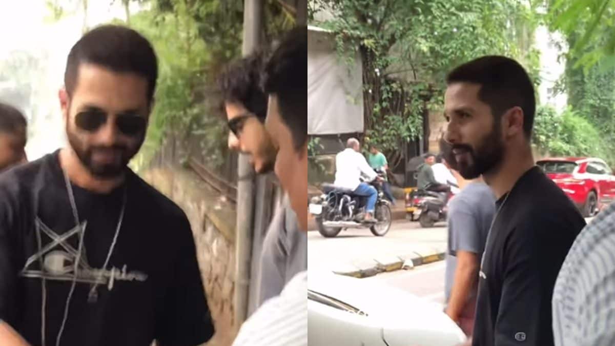 Shahid Kapoor Looks Handsome As He Gets Papped Flaunting His New ...