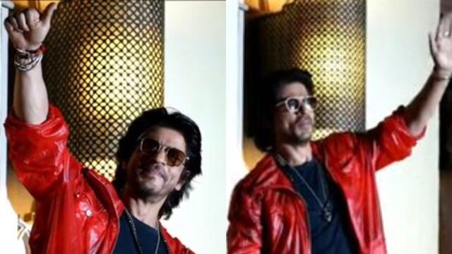 Shah Rukh Khan Sets Stage On Fire, Dances To Jawan Song Zinda Banda at Burj Khalifa | Movies ...