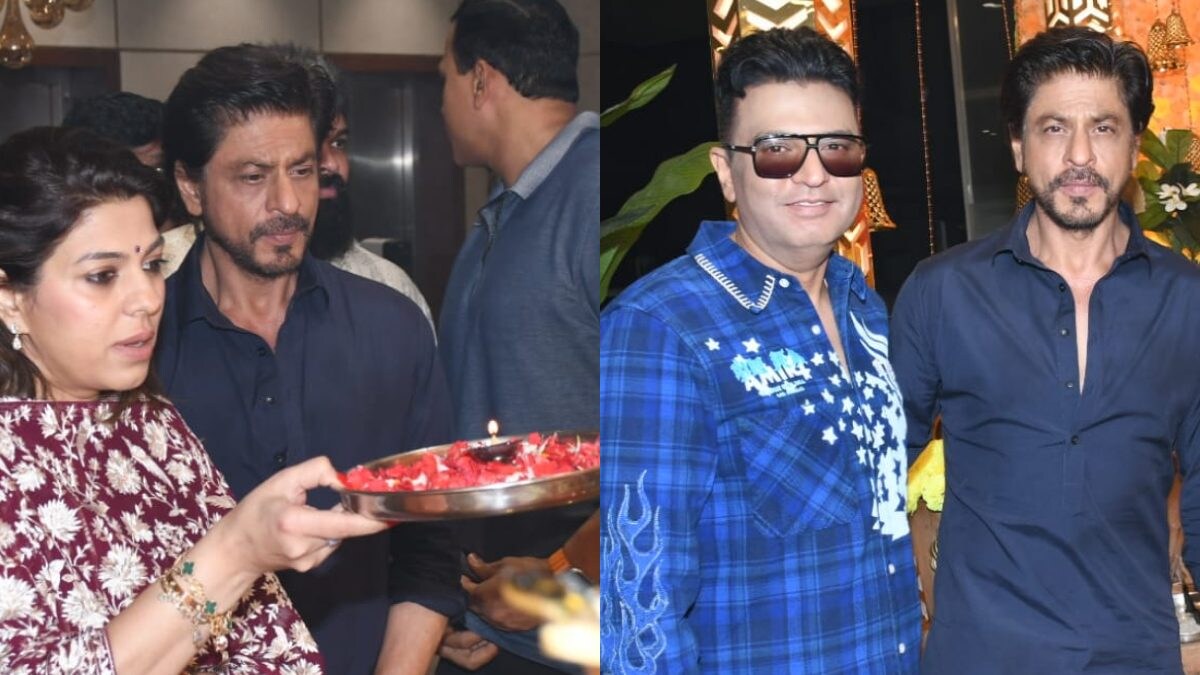 Shah Rukh Khan Makes a Midnight Visit To T Series Office, Offers His ...