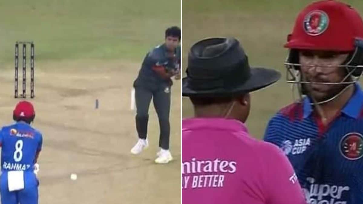 WATCH: Hasan Mahmud's Throw at Batter's End Leaves Rahmat Shah Fuming ...
