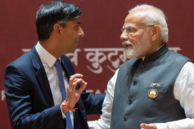 PM Modi Dials Rishi Sunak, Discusses Early Conclusion of India-UK Free Trade Agreement - News18