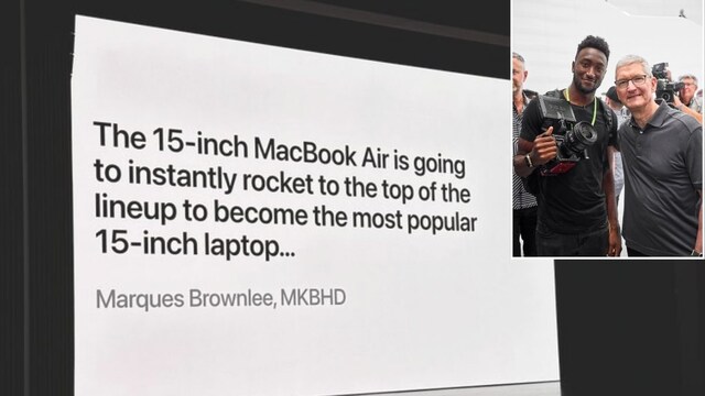 Tim Cook Just Gave YouTuber MKBHD 'Shoutout' During Apple Event and ...