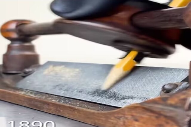 Watch: Bulky To Pocket-Size, The Transformation Of Pencil Sharpener ...