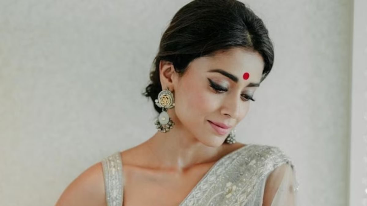 Shriya Saran Stuns In Light Grey Ensemble, Shares Love For Comfort And ...