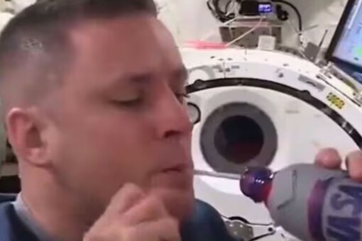 Video Shows Astronaut Drinking Liquid In Space; Here's What Happened ...
