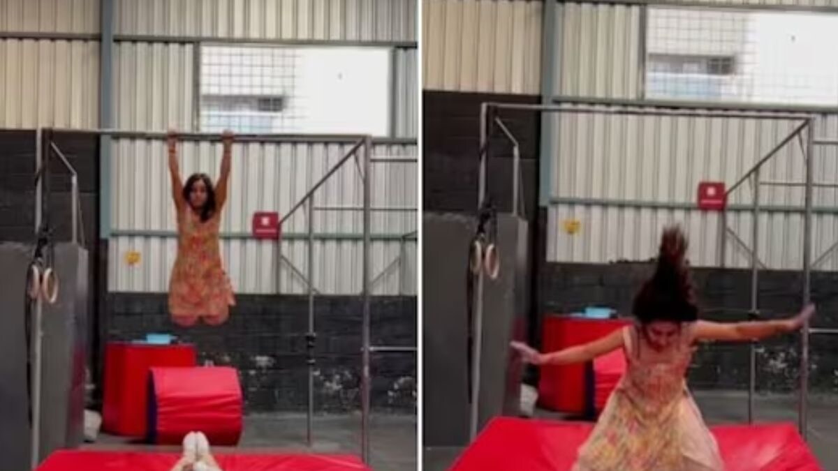 Watch: Gymnast's Perfect Landing Makes Netizens Wonder If They Can Ever ...