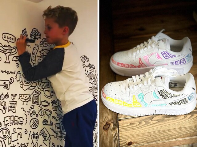 13-Year-Old Boy From UK, Who Kept Getting In Trouble For Doodling ...