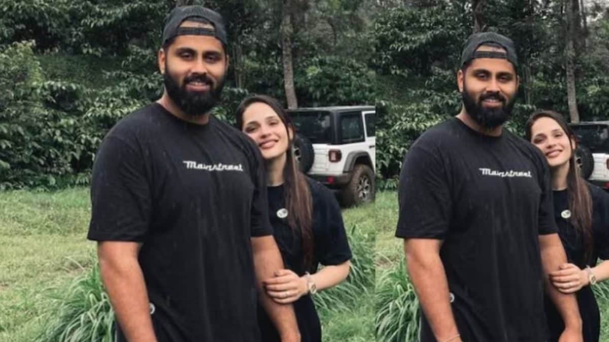 Actor Abhishek Ambareesh And His Wife Aviva Bidapa Set Major Couple ...