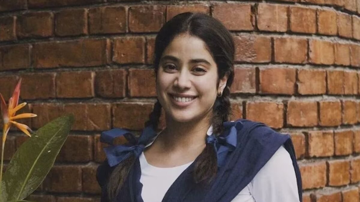 Throwback: Janhvi Kapoor's Photo In School Uniform From Shooting Sets ...