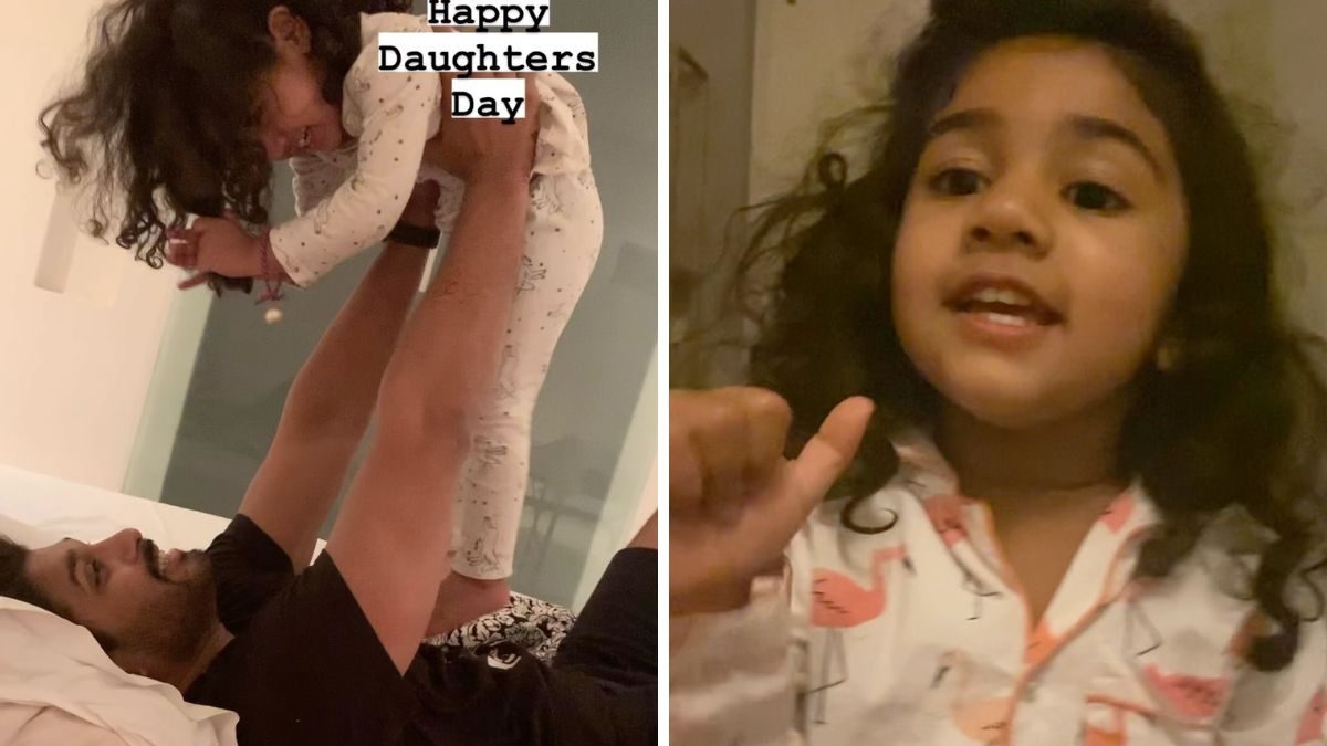 Allu Arjun Can’t Get Over Arha’s Cuteness In This Adorable Daughter's ...