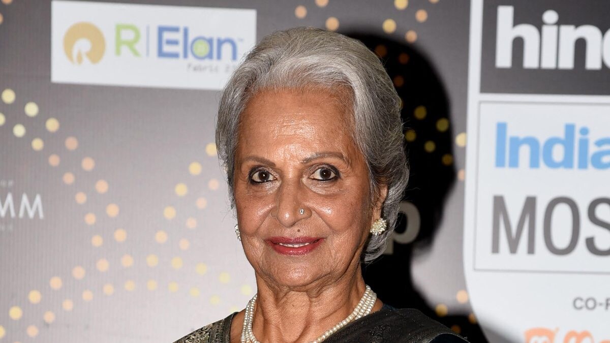 Opinion | Waheeda Rehman: The Iconic Living Legend - News18