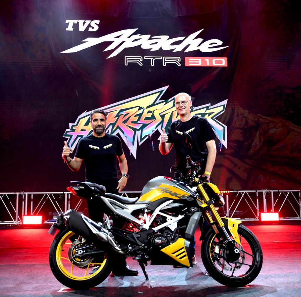 TVS Apache RTR 310 Launched, Price Starts at Rs 2.43 Lakh | Auto News - News18