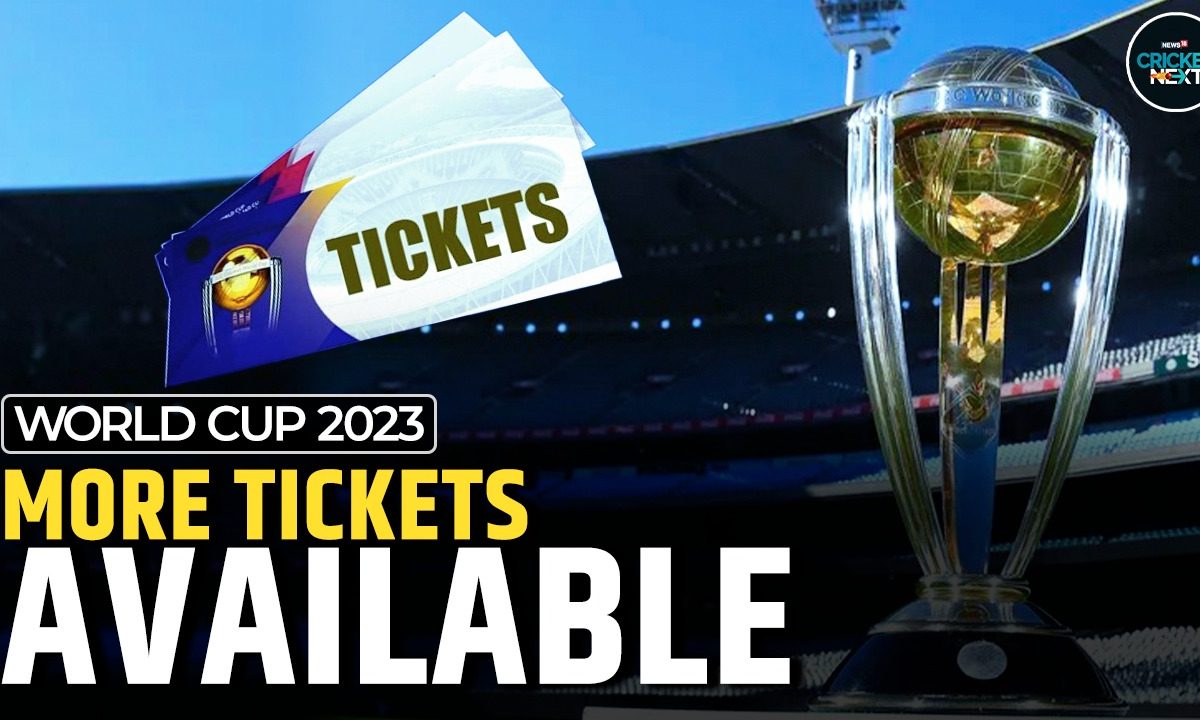 World Cup 2023: BCCI To Release 400,000 More Tickets in Next Phase of ...