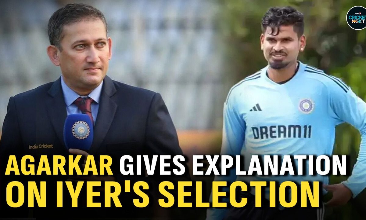 Ajit Agarkar gave a brief explanation of Shreyas Iyer’s health | IND vs AUS ODI Series - News18
