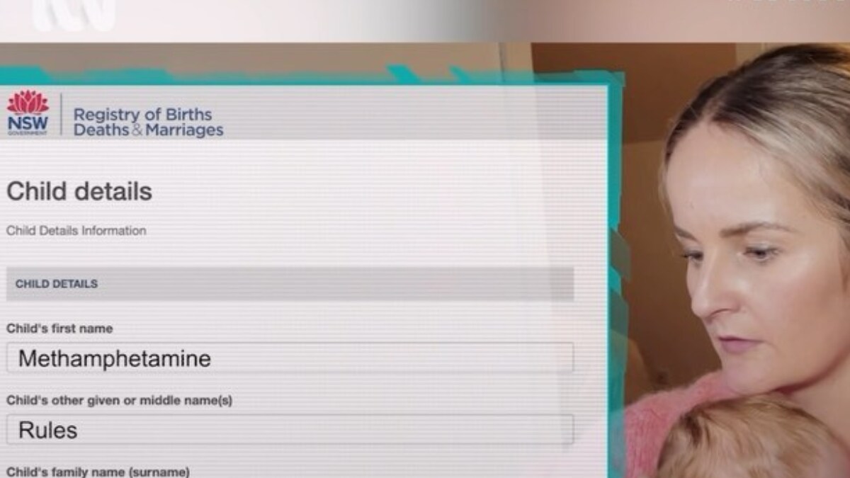 Woman Names Baby 'Meth' And Surprisingly Gets Government Approval ...