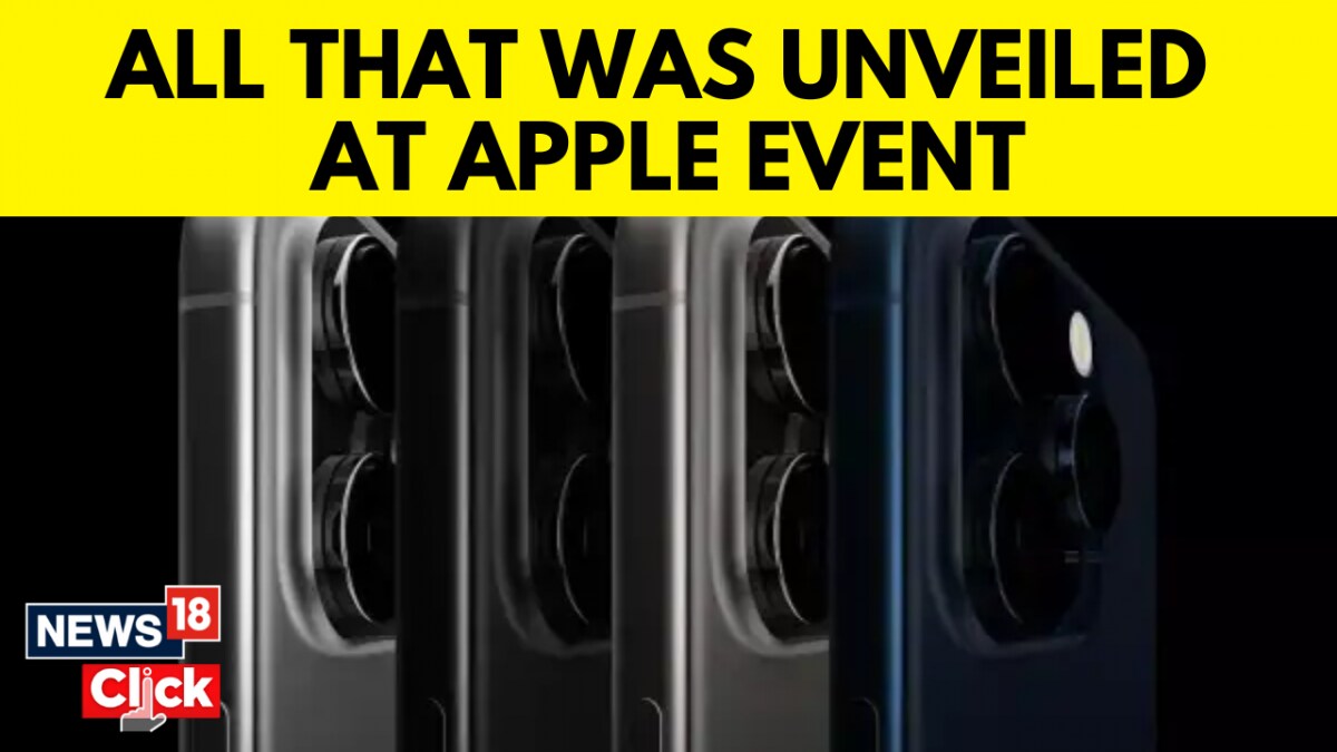 Apple launches its latest iPhone 15 series smartphones - News18