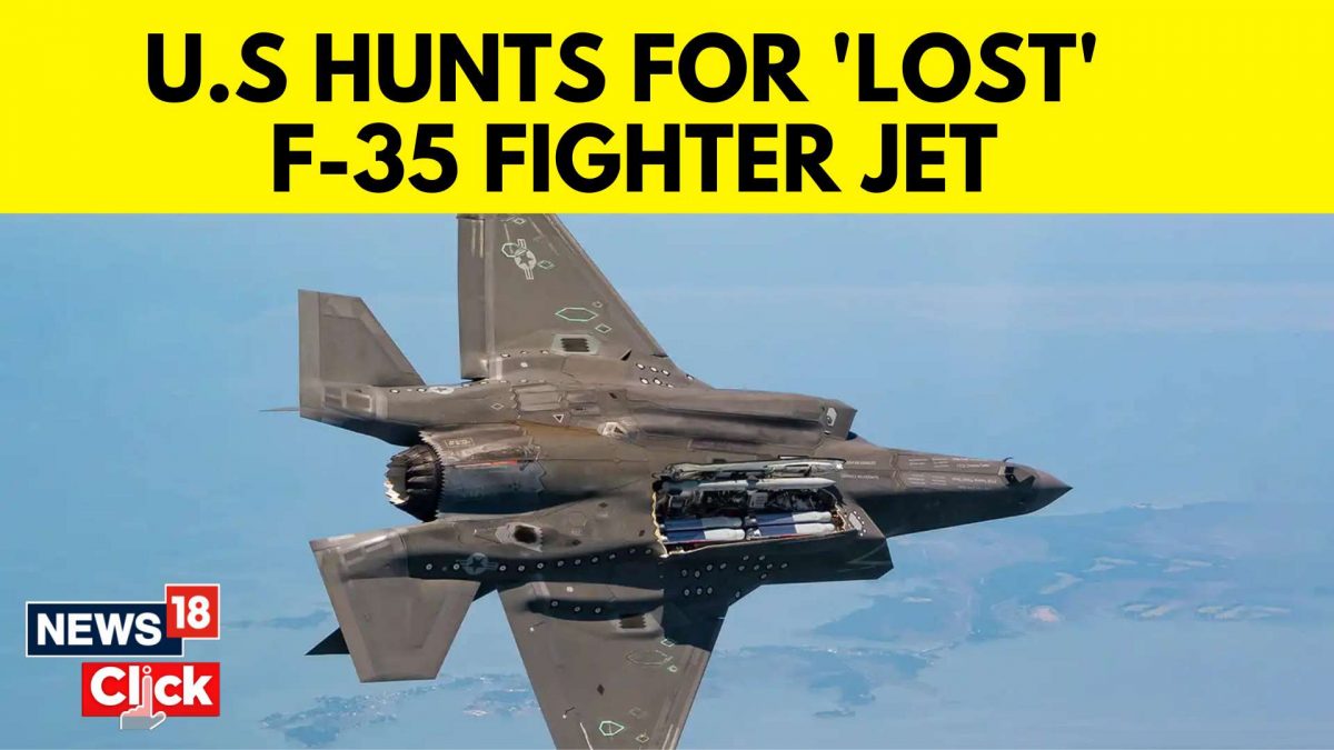 US launches search operation to find its missing f-35 fighter jet - News18