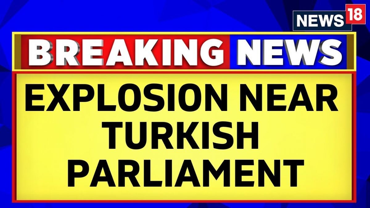 Turkey Blast | Blast, Gunfire Near Turkey Parliament, Ankara Calls It ...