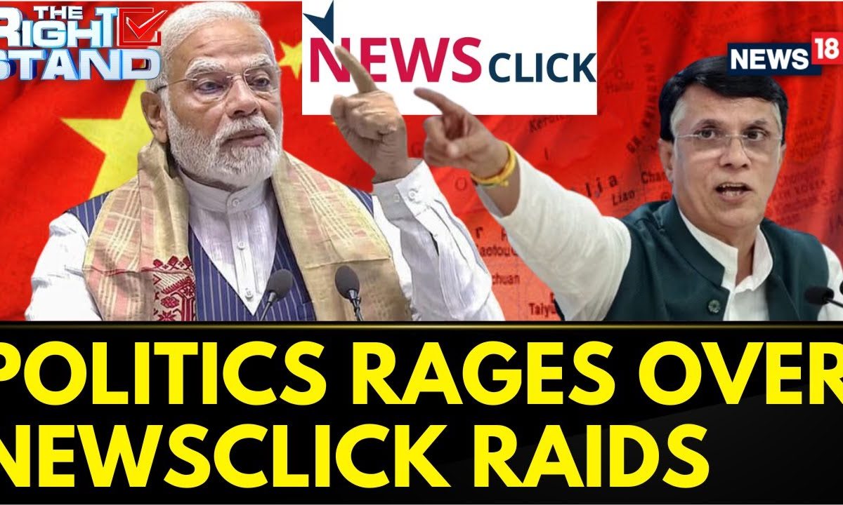 NewsClick Controversy | Debate Over The Recent Raids On NewsClick In ...