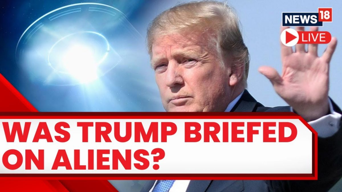 Trump LIVE News | Donald Trump On Aliens And UFOs | Donald Trump Speech ...