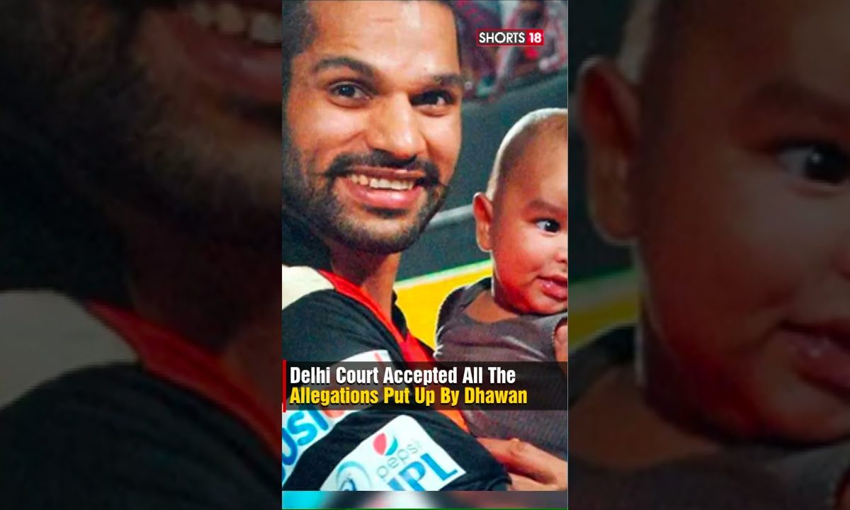 Delhi Court Granted Divorce To Cricketer Shikhar Dhawan From Wife Aesha ...