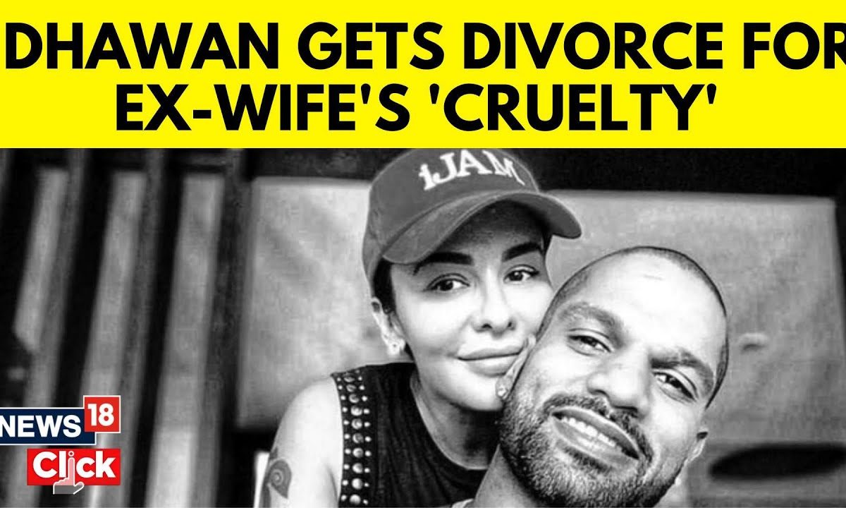 Shikhar Dhawan Is Granted Divorce From Aesha Mukerji On Grounds Of ...