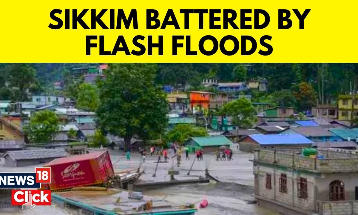 Sikkim Flash Flood Latest News | Flooding Exacerbated When Parts Of ...