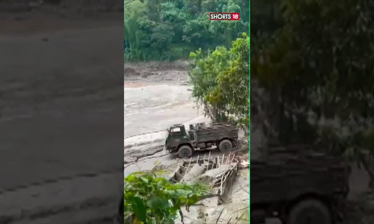 Sikkim Flood News Today | Visuals Of Aftermaths Of Deadly Flood In ...