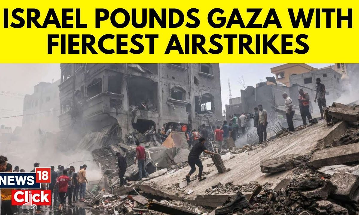Israel Palestine Conflict Gazans Search For Survivors After Israeli
