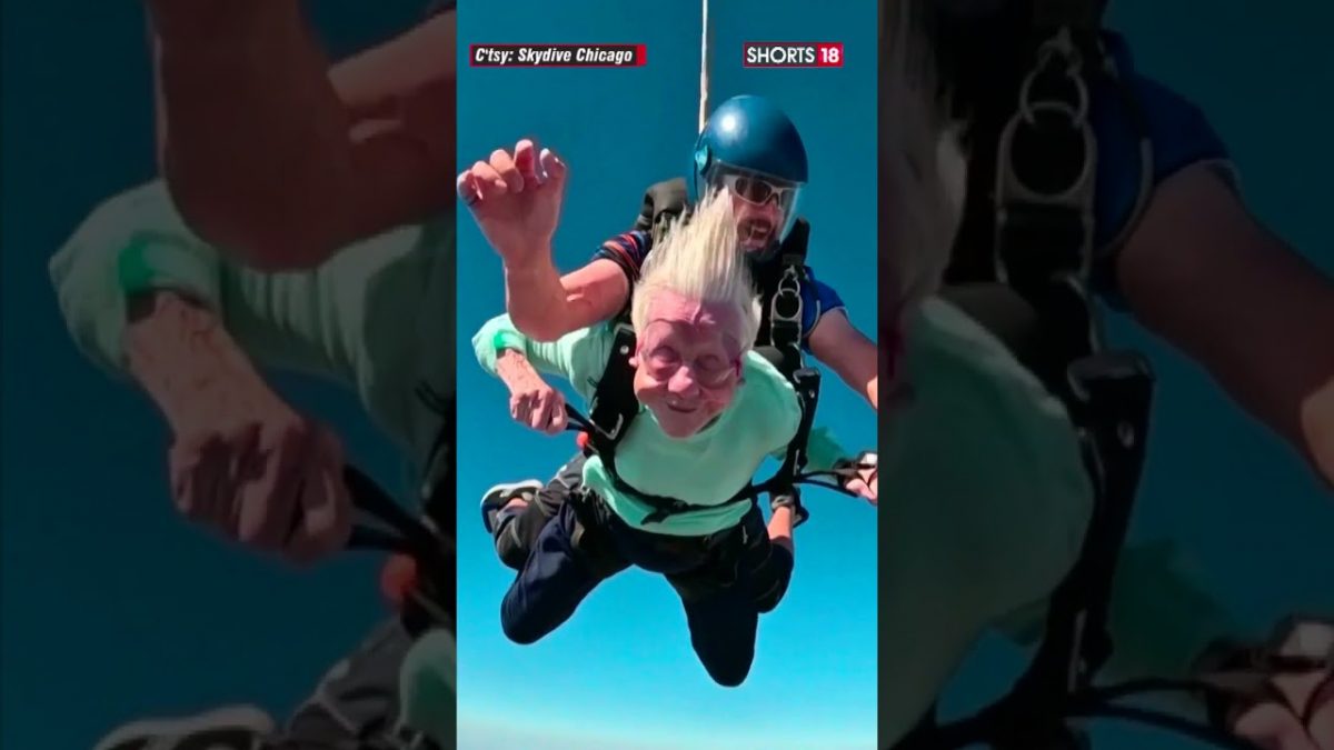 Chicago's Daredevil Granny, Did Skydiving At 104, Here's What Happened ...