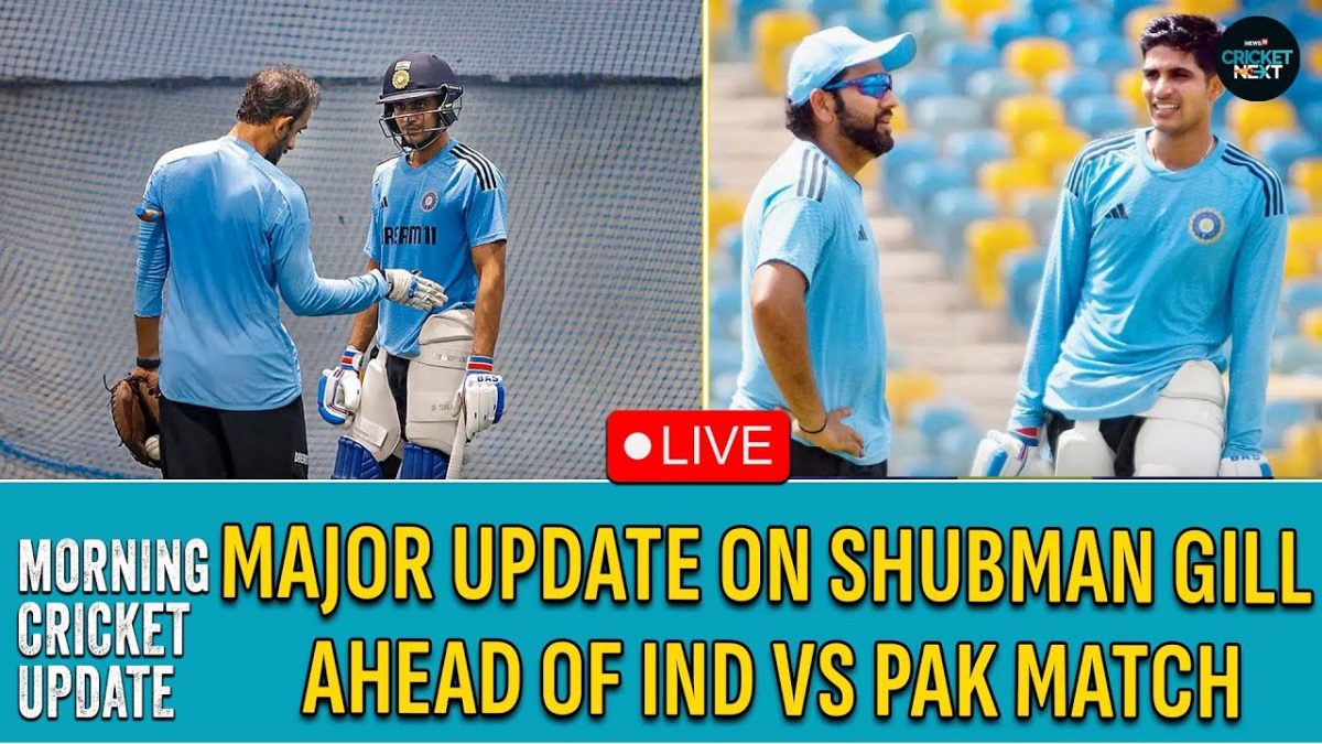 Shubman Gill Bats in the Nets Ahead of India vs Pakistan Match in ...