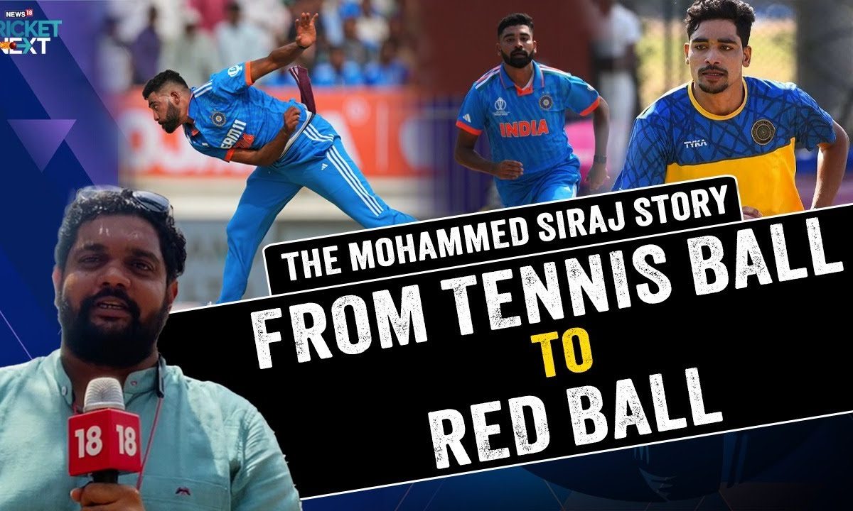 Mohammed Siraj Story: The Fast Bowler's Growth From Tennis Ball Player ...