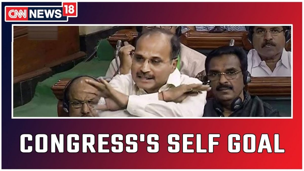 Congress Does A Self Goal In The LS, Adhir Ranjan Asks How Kashmir Is ...